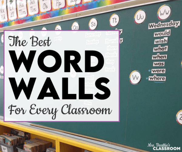 The Best Word Walls For Every Classroom - Mrs. Beattie's Classroom