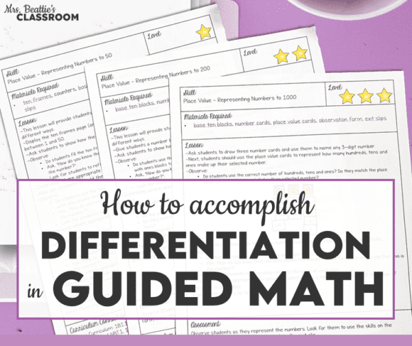 How to Get Organized for Guided Math - Mrs. Beattie's Classroom