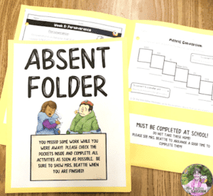 How to Easily Ensure Absent Students Complete Missed Work - Mrs ...
