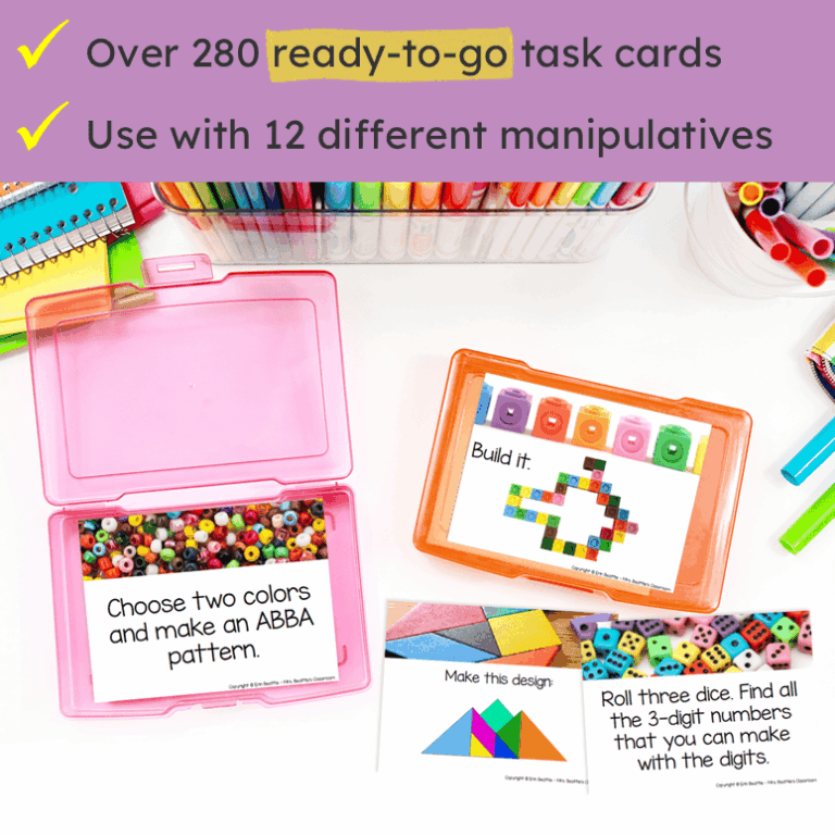Morning Work - 280+ Math Centre Activities for Soft Start - Mrs ...