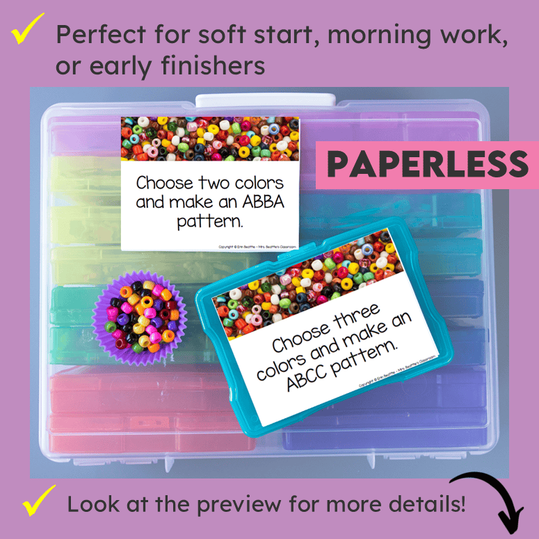 Morning Work - 280+ Math Center Activities for Soft Start - Mrs ...