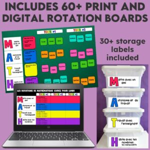 French Math Centres Bundle - 190+ Hands-On Centres - Mrs. Beattie's ...