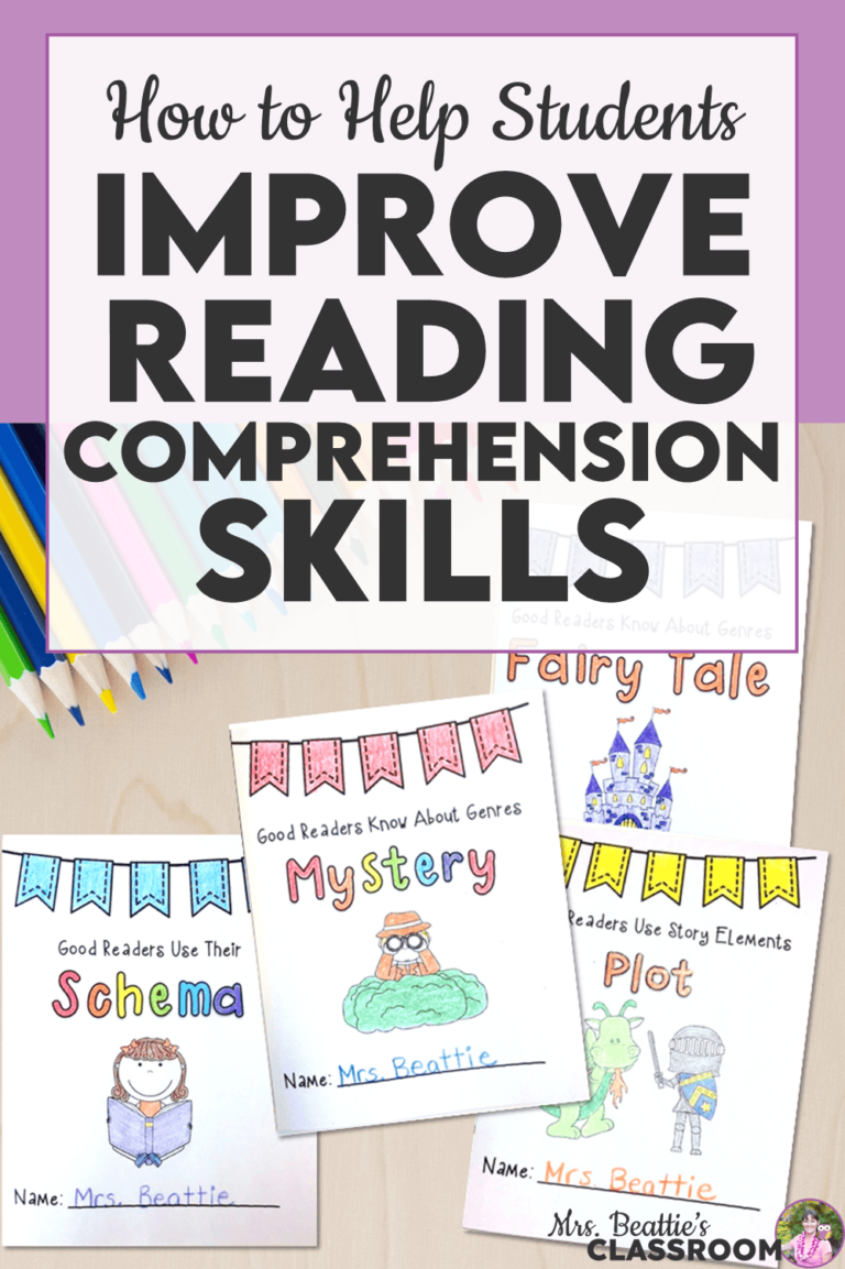 Helping Students Improve Reading Comprehension Skills: 5+ Terrific ...
