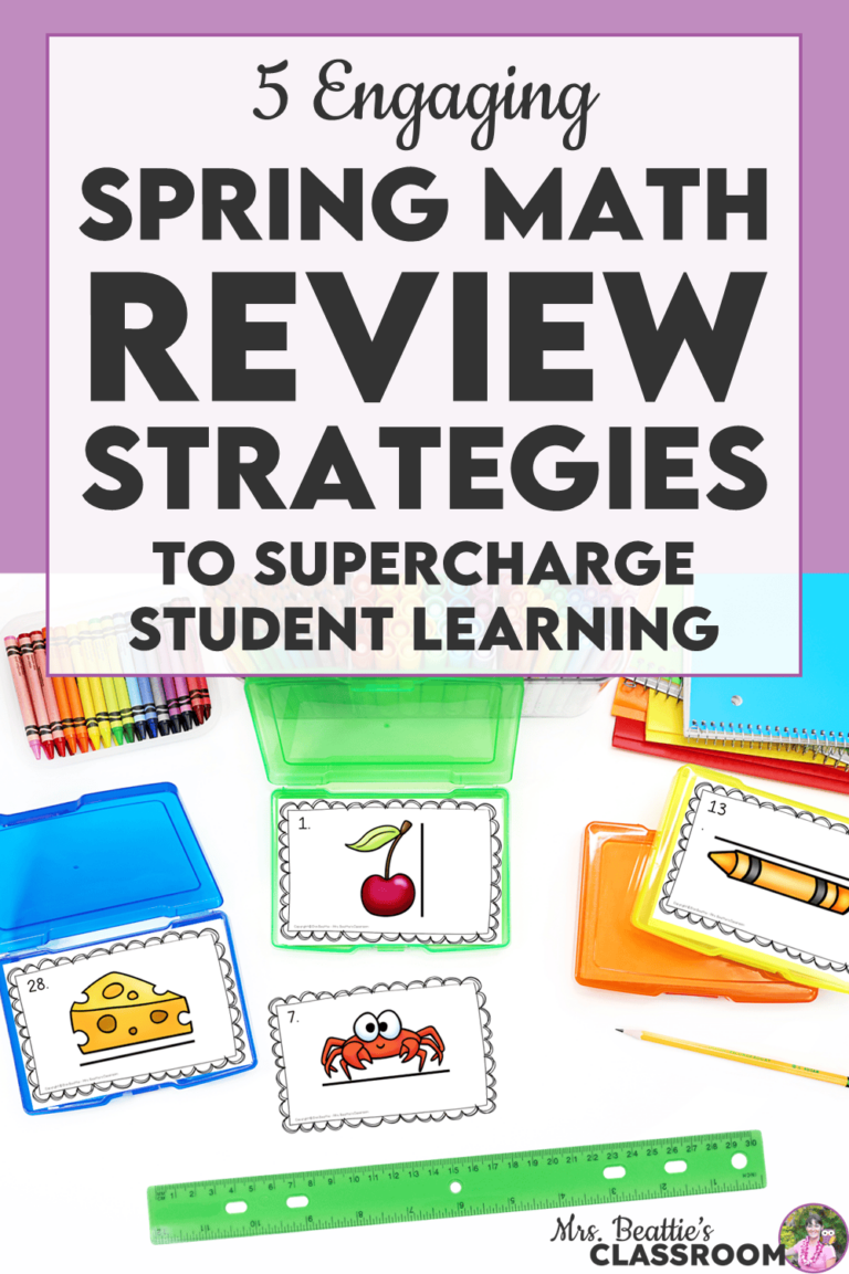 5 Engaging Spring Math Review Strategies to Supercharge Student ...