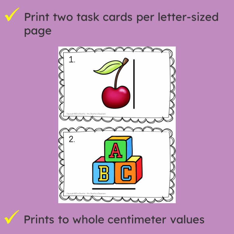 Metric Measurement Activities - Mrs. Beattie's Classroom