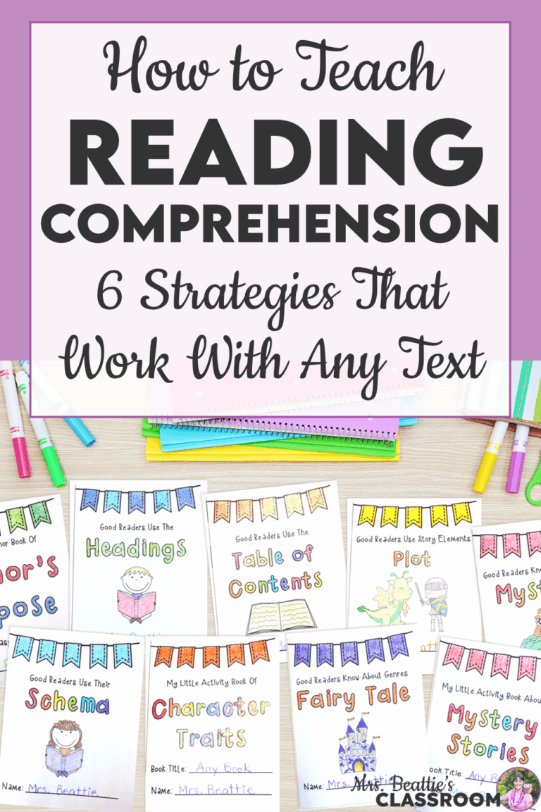 How to Teach Reading Comprehension: 6 Powerful Strategies That Work ...