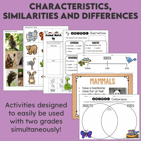 Ontario Science Unit - Complete Animal Unit and Plants Unit Bundle ...